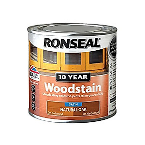 Ronseal - 10 Year Woodstain Natural Oak 250ml