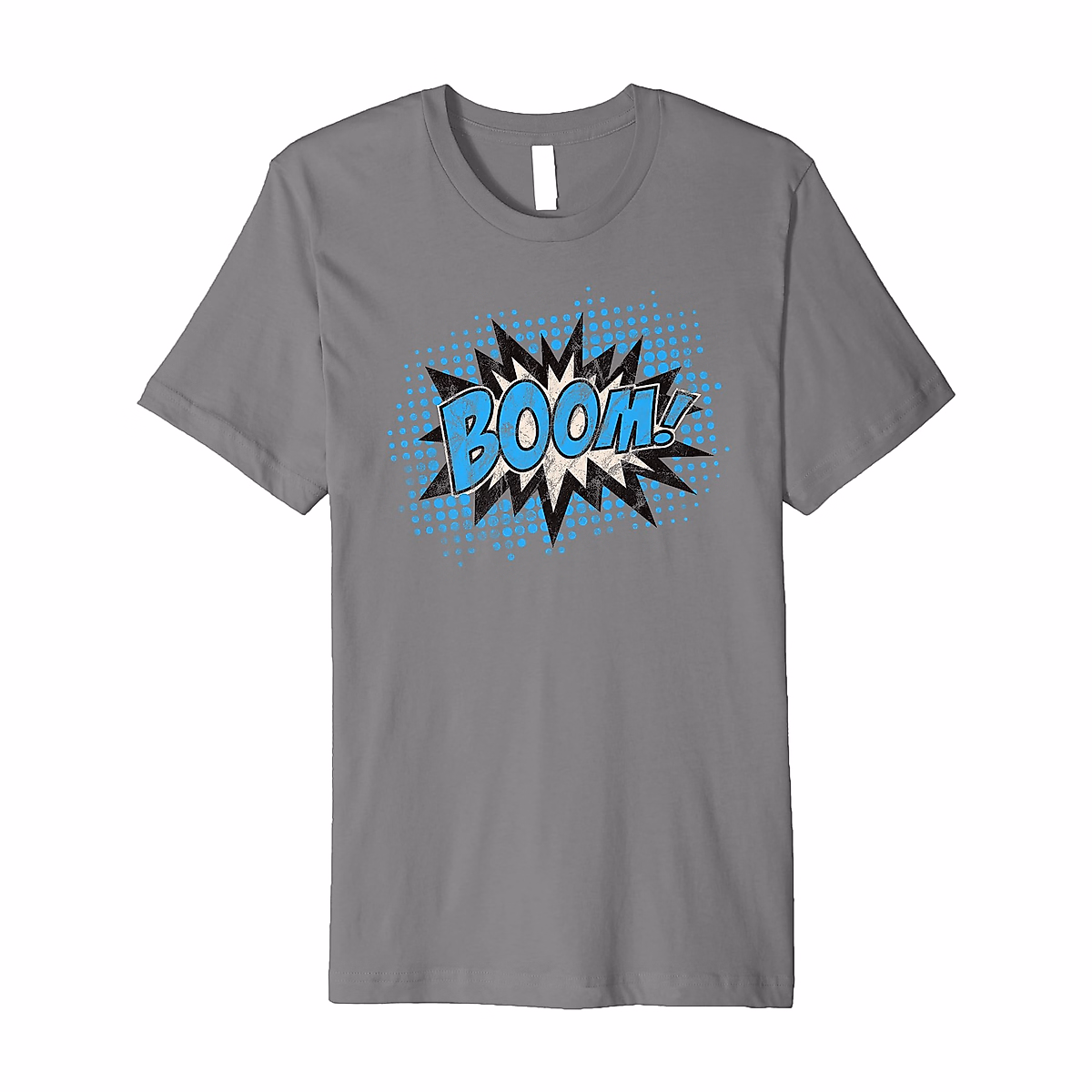Vintage Boom Bang Pow Kaboom Comic Explosion Speech Bubble Premium T-Shirt