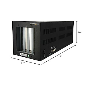 StarTech.com PCI Express to 2 PCI & 2 PCIe Expansion Enclosure System - Full Length, TAA (PEX2PCIE4L)