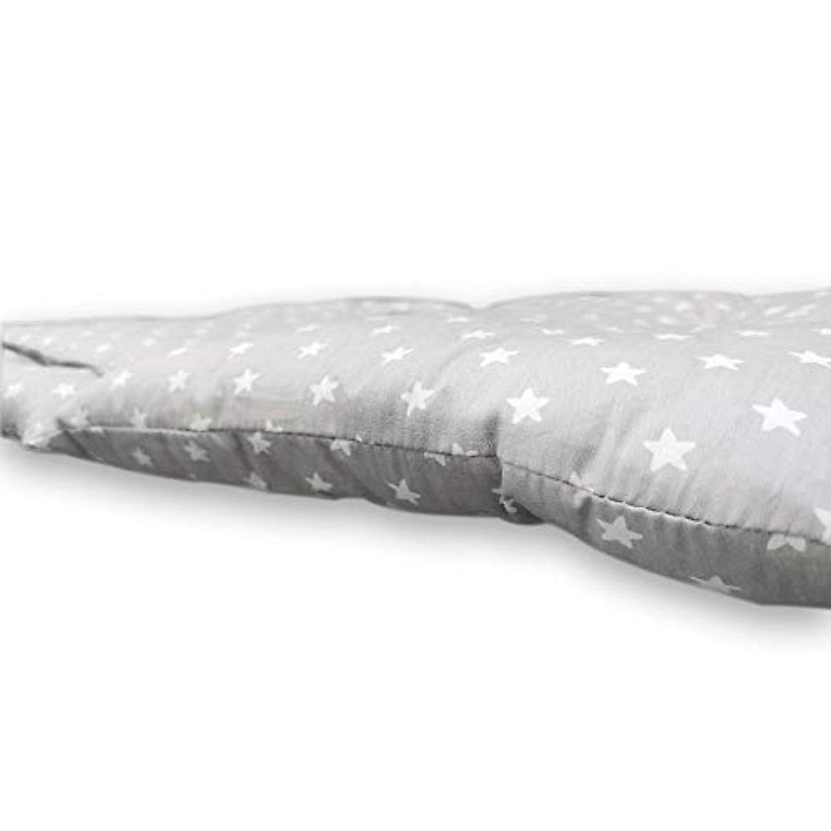 High Chair Cushion, High Chair Pad/seat Cushion/Baby High Chair Cushion,Soft and Comfortable,Light and Breathable,Make The Baby More Comfortable (Gray Background Stars Pattern)