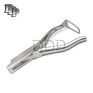 DDP Ear NOTCHER V Shape 6" Stainless Steel Livestock Identification Veterinary