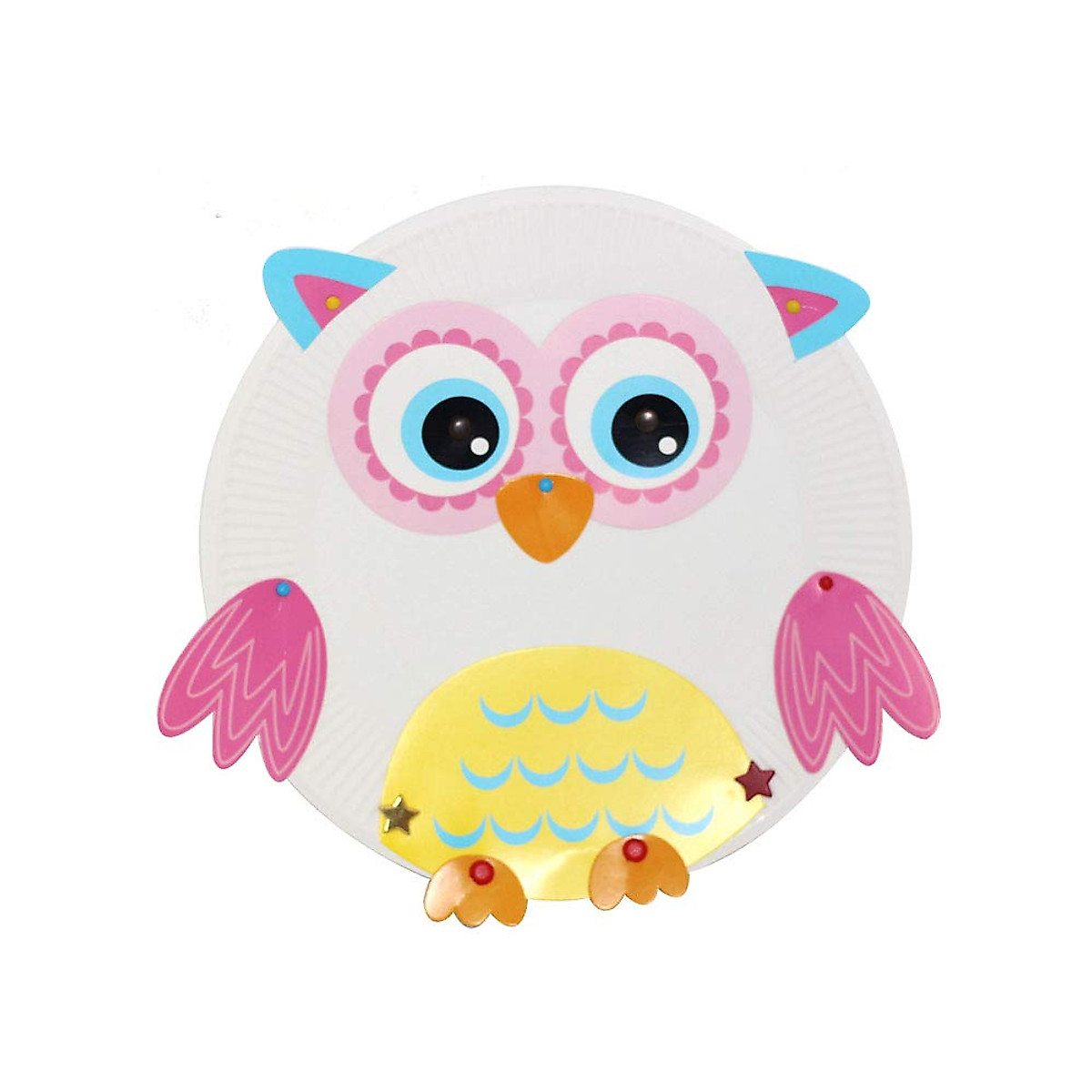 Penta Angel Mini Brads 100Pcs Assorted Colors Paper Fasteners Round Brass Metal Pastel Brads for Scrapbooking Crafts DIY Projects, 8x12mm (8x12 mm)