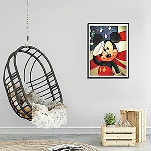 JAKI Diamond Painting Kits for Adults, DIY 5D Diamond Art Painting with Round Diamonds Full Drill Gem Art Painting Kit for Home Wall Decor (12x16inch/30×40cm)