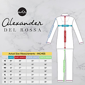 Alexander Del Rossa Long Sleeve Satin Pajama Set for Women, Satin PJs for Women Set, Womens Satin Pajama Set Burgundy with Black Piping Medium (A0750BGPMD)