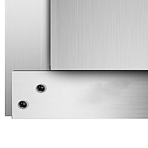 Muzrunq Machinist Square Set Engineer 90 Right Angle Precision Steel Angle Ruler 80×50mm.