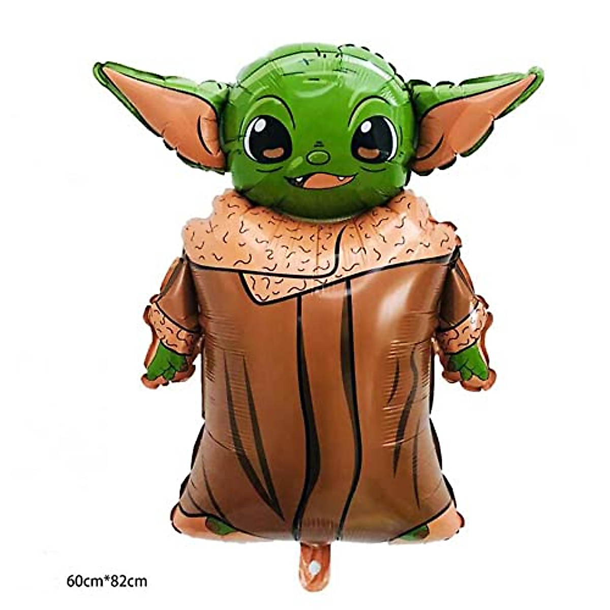 Baby Yoda Party Supplies Set includes 25pcs Yoda cake topper ,One Big Baby yoda Balloon ,6pcs STICKY HANDS , Spiderman Stretchy Window-Crawler (5 Units), Very interesting toy gift set