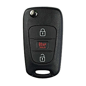 Replacement Remote Keyless Fob Key Case (Shell) Replacement Fit for 2012 2013 Kia Rio Soul TQ8-RKE-3F02