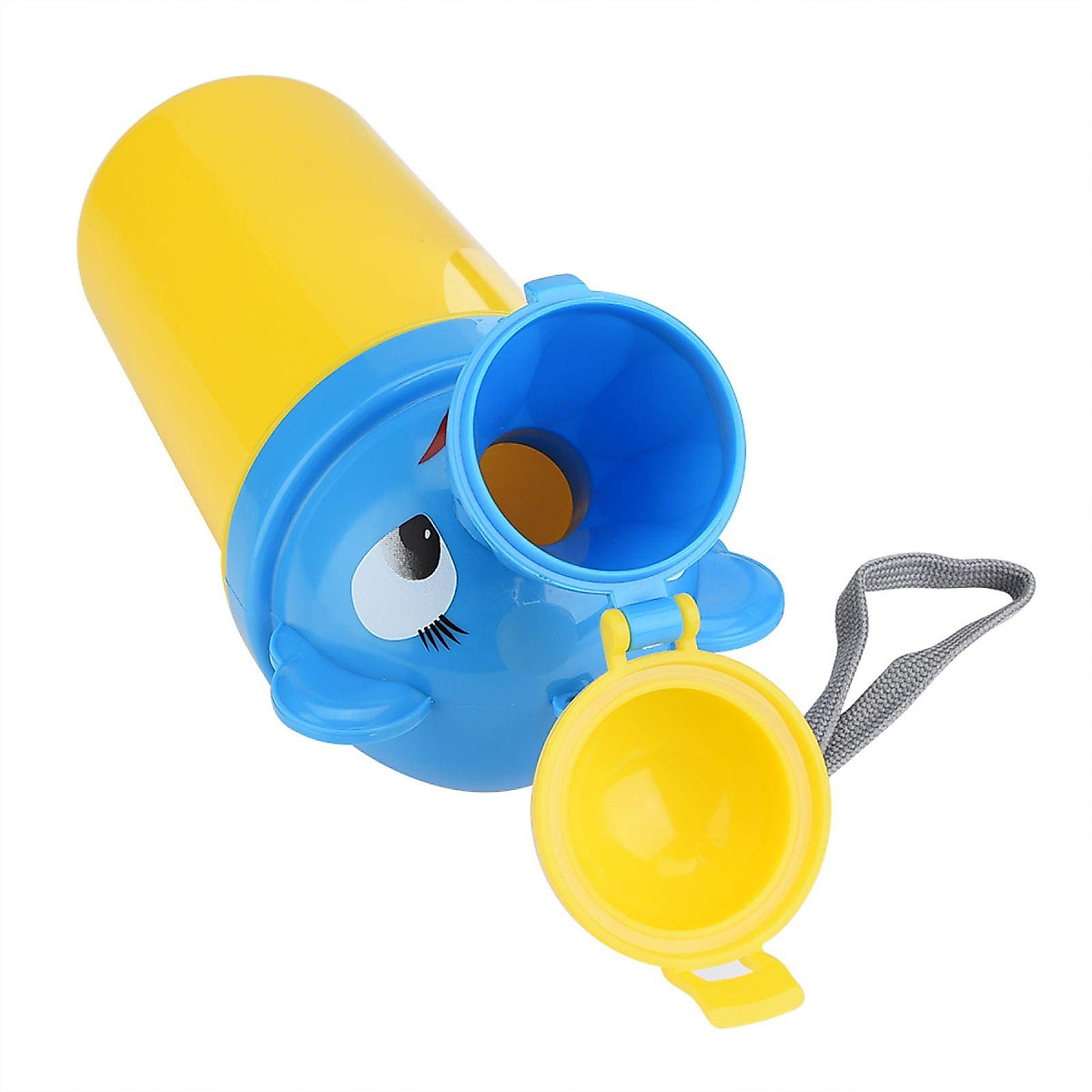 Pee Bottles, Reusable Upgrade Portable Urinal Potty, Baby for Baby Kids Car Travel Pee Training(Yellow, Prince)