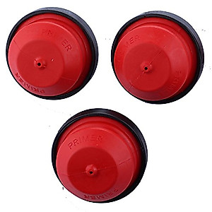 Hipa (Pack of 3 570682A Primer Bulb for Craftsman Troybilt MTD Ryobi Yardman Snowblower 951-10639A 751-10639 951-10639 Tecumseh 570682 AV520 HMSK100 HMSK105 HMSK110 HM80 HM100 HMSK80 HMSK85 Models