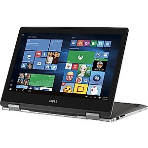 Dell Inspiron 2-in-1 I7378-7571GRY-PUS - 13.3" FHD Touch - 7th Gen Intel Core i7-7500U - 12GB - 256GB Solid State Drive - Silver