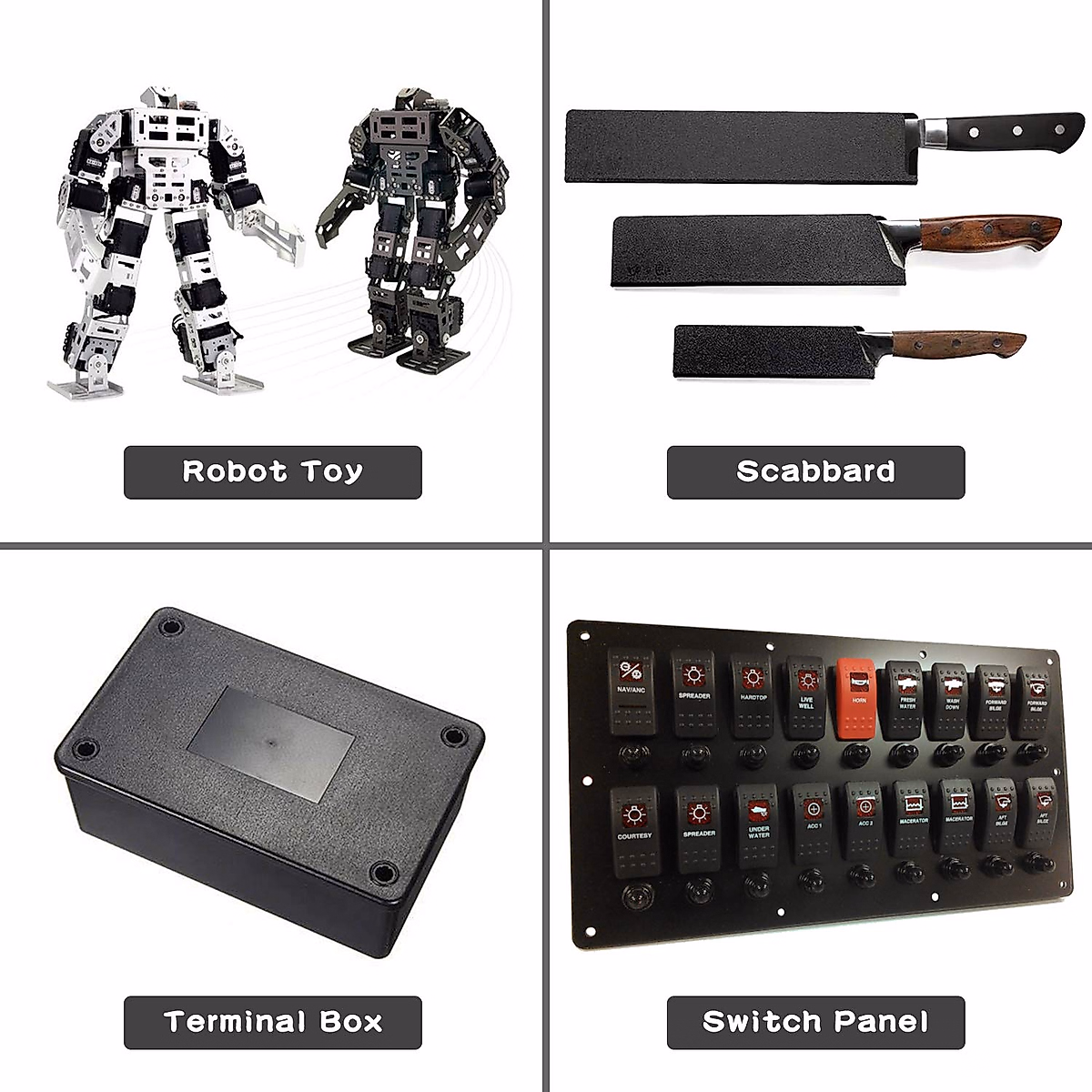 Zuvas Black ABS Plastic Sheet 12" x 16" x 2mm 6 Pack, Flexible Than Plexiglass Sheet, Moldable Than Acrylic Sheet, DIY Materials for Home Decor, Handcrafts (Matte & Textured Finish)