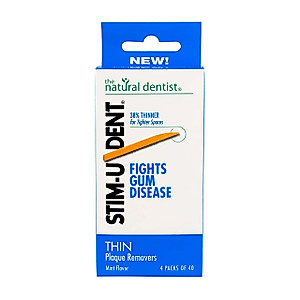 Stim-U-Dent Plaque Removers Thin Mint 160 Each (Pack of 6)
