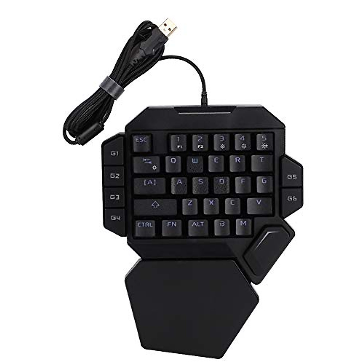 Diydeg Gaming Keyboard, Black RGB Blacklight Mechanical Keyboard, for Win 2000/Win XP/Win ME/Vista/Win7/Win8/WIN10