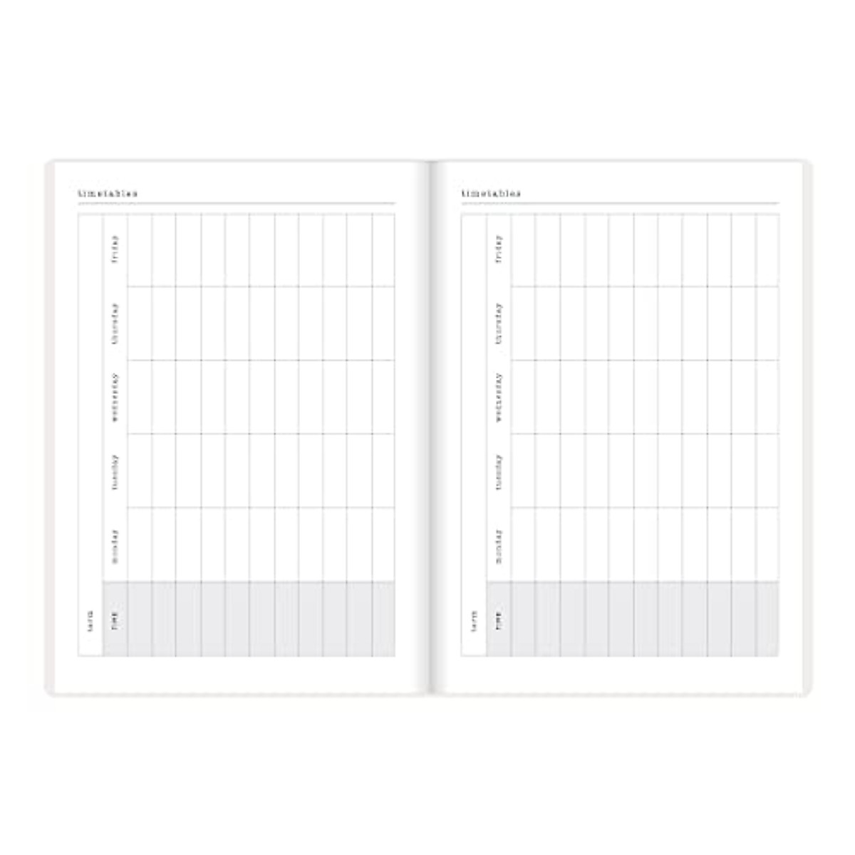 Letts of London Inspire Academic Weekly/Monthly Planner, August 2023 to July 2024, Week-to-View, Sewn Binding, Multilingual, A5 Size, 8.25" x 5.875", White (C031386-24)