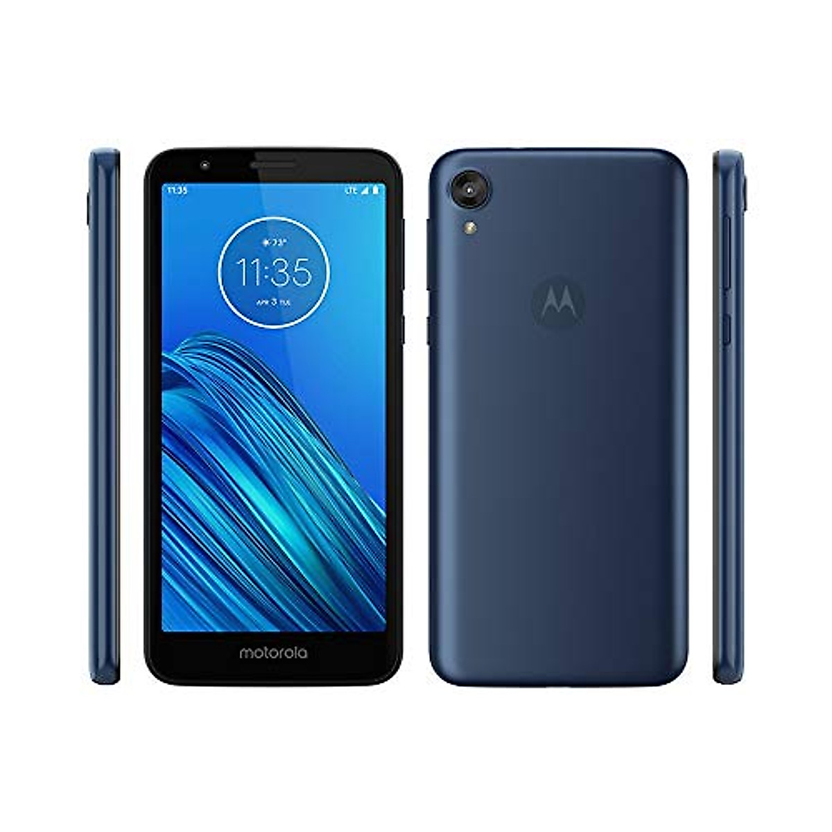 Motorola Moto E6 | 2/16GB | 13MP Camera | Blue (Renewed) (Blue, T-Mobile Locked)