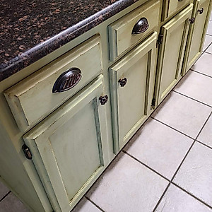 AMY HOWARD AT HOME - Dark Antique Wax for Vintage Furniture Restoration - Protective Finish and Seal - Dark Finish (3.5 Oz)