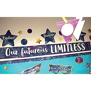 Carson Dellosa Galaxy Our Future is Limitless Bulletin Board Set