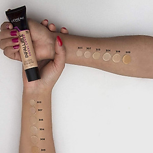 L’Oréal Paris Infallible Total Cover Foundation, Natural Beige, 1 fl; oz.