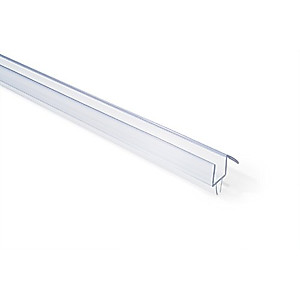 SHOWERDOORDIRECT.COM 14COBS36 Frameless Shower Door Bottom Sweep with Drip Rail for 1/4-Inch Glass, 36-Inch