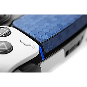 Skin Compatible with Dualsense Edge - TouchProtect Cover to Protect, Add Style, & Enhance your PS5 Dualsense controller's Trackpad with texture! (Hex - Blue)