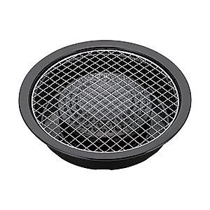 Iwatani Korean Cookware Aburi Stove Top Grill Pan, Black, CB-A-AMP