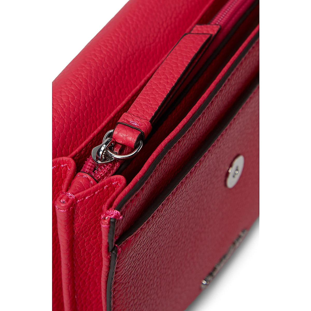 Calvin Klein Convertible Crossbody Rose Red One Size