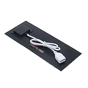 01 02 015 Solar Panel Kit - 2.5W 5V Monocrystalline Silicon Solar Panel, Solar Battery Charger for Charging Mobile Phone - 188x78.5mm