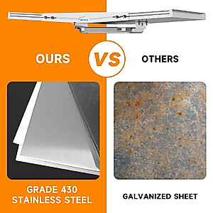 qenlicyo Grill Grease Tray Replacement Parts for Dyna Glo, Nexgrill, Expert, Kenmore, BHG and More, Unlimited Tray Capacity Universal Grill Drip Pan Replacement for Gas Grill 4/5 Burner (24"-30")