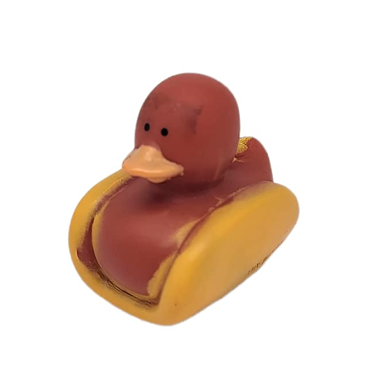 Cool Rubber Ducks (2") Standard Size. (12 Pack) Cute Duck Bath Tub Pool Toys. (Fast Food Rubber Duckies)