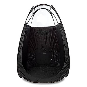 Spray Tan Tent Tanning Pop Up Portable Tent with Carry Bag Clear Top +5 Pairs of Spray Tan Feet Pads