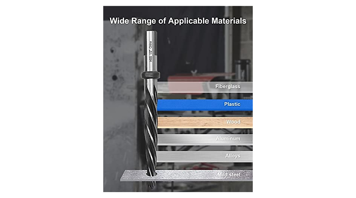 1/2" Drill Bridge Reamer Bit for Steel & Metal Work