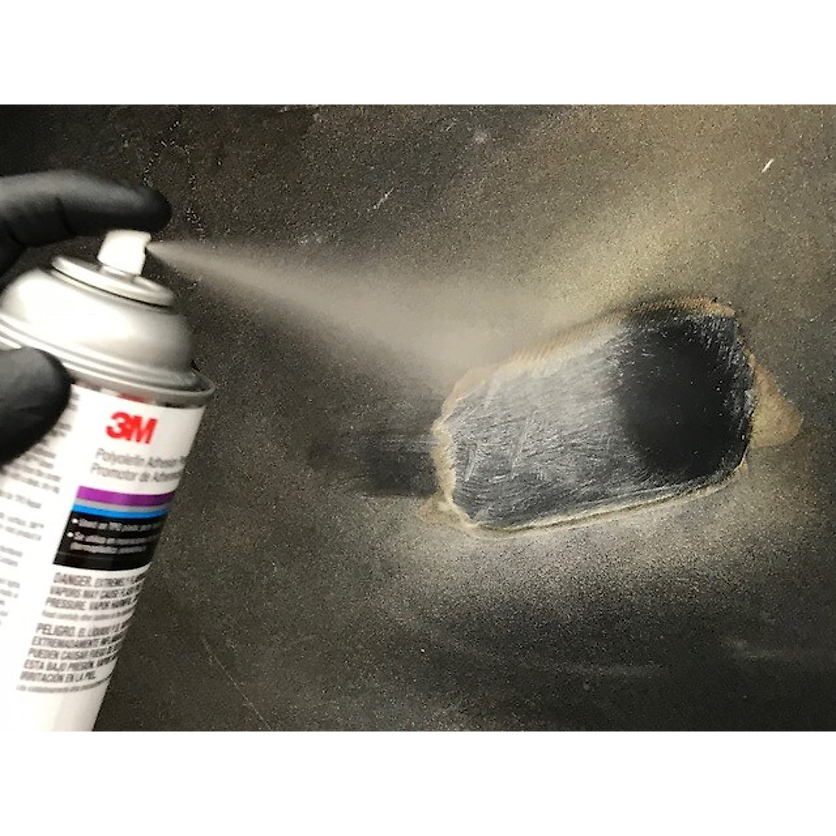 3M Polyolefin Adhesion Promoter, 05907, 12 oz Net Wt , Black