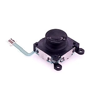 Deal4GO Analog Joystick Control Button Rocker Thumbstick replacement for PS Vita 2000 2001 PSV 2000 Slim PCH-2000 (Black)