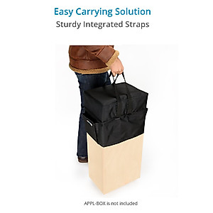 PROAIM Comfort Cushion Seat for Vertical Apple Box. Turns The Hard Box into a Comfy Chair. Give Your Crew The Comfort They Deserve. Soft, Durable and Easy to Carry (AB-FL-VCN)