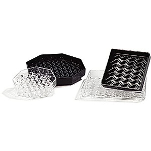 Carlisle FoodService Products 1102003 Square Drip Tray, San, Black