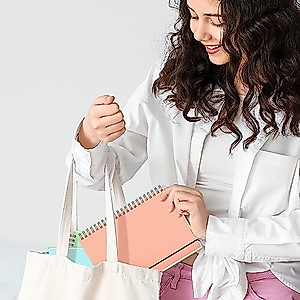 WORPICE Dotted Spiral Notebook - 3 Pack Bullet Dotted Journal A5, 5.7" x 8.3" Dotted Grid Journal, 70 Sheets/140 Pages Per Dotted Notebook, 120gsm Thick Dotted Paper, Green, Blue, Pink