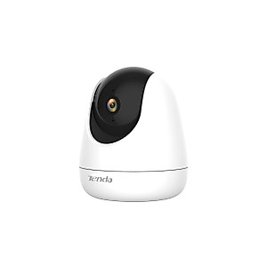 Tenda CP6 2K Indoor Wireless Pan Tilt Cameras for Home Security, Baby Monitor, Pet Camera with Phone APP, 2-Way Audio, Night Vision, Auto Tracking, Siren, AI Human & Motion Detection