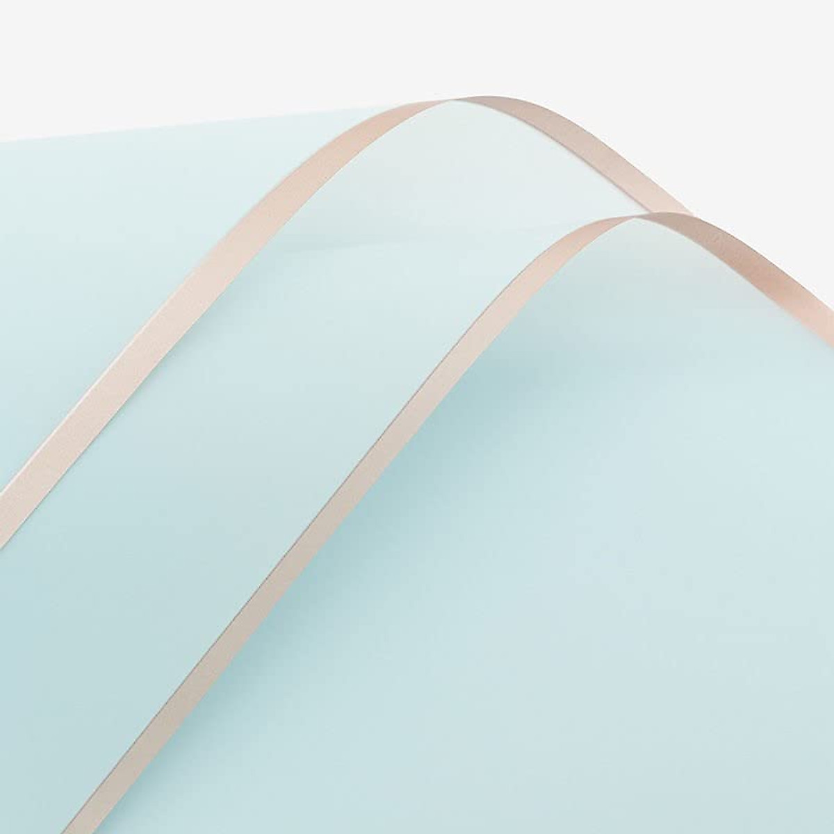 PRECUMELO Valentine's Day Florist Paper Floral Wrapping Paper Tissue for Bouquets Floral Wrap Gift Wrapping (Light Blue)