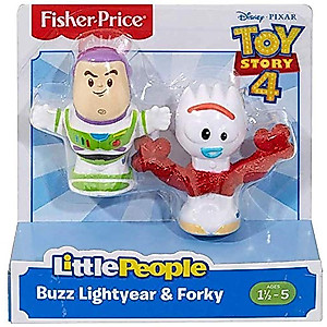 Little People Buzz Lightyear and Forky Toy Story Figure