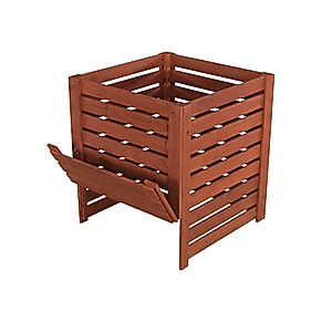 Leisure Season CB2730-I Outdoor-composting-Bins, Medium Brown