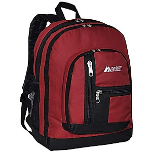 Double Compartment Backpack Color: Black