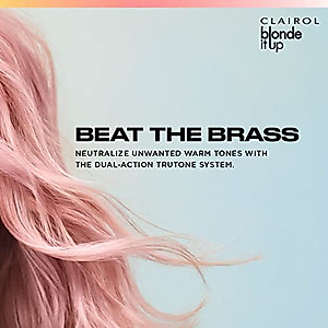 Clairol Blonde It Up Crystal Glow Toners Demi-Permanent Hair Dye, Luminous Pearl Hair Color, Pack of 1