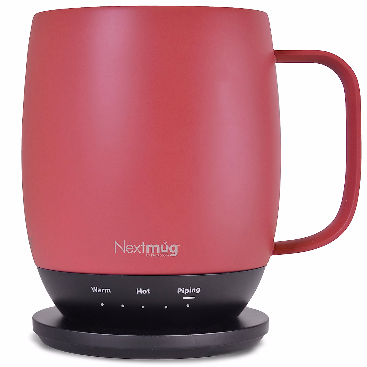 Nextmug - Temperature-Controlled, Self-Heating Coffee Mug (Dusty Rose - 14 oz.)
