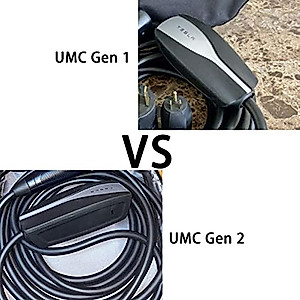 PHEOKER Tesla Mobile Charger Wall Mount Cable Organizer Bracket with UMC Holder fit Tesla Gen 2 Mobile Connector Charging Cable Cord Model 3 Y X S