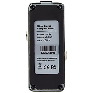 Mooer EQ Effects Pedal, 2.25 x 4.25 x 1.75 (Funky Monkey)