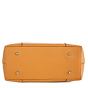 Side Ring Large Snap Hook Hardware Single Strap Soft Vegan Leather Medium Hobo Bag (Large - Black)