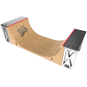 TECH DECK, Ultimate 20-Inch Half-Pipe Ramp Playset and Exclusive Primitive Pro Fingerboard, Kids Toys for Boys and Girls Ages 6 and up