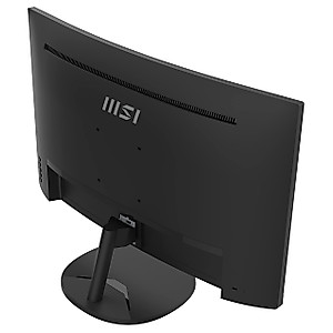 MSI Pro MP271C, 27", 1920 x 1080 (FHD), Curved VA, 75Hz, FreeSync, TUV Certified Eyesight Protection, 1ms, HDMI, Tilt
