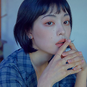 MILACOLATO 1mm Thin Ring 925 Sterling Silver Rings Stacking Knuckle Pinky Thumb Ring Size 7