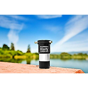 Orion 08711 Shorty 1.25-Inch 2x Barlow Lens (Black), Single